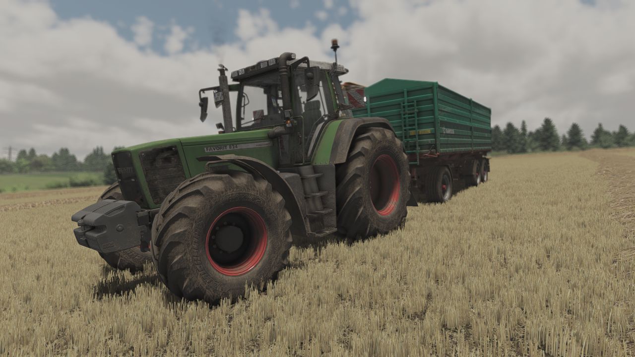 Fendt Favorit 800/900 Crawlers, Forest, IC FS22 - KingMods