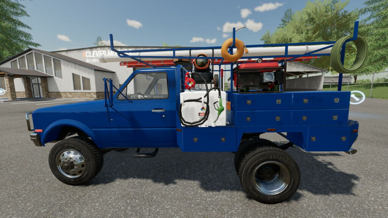 Camion De Service À Plateau FS22 - KingMods