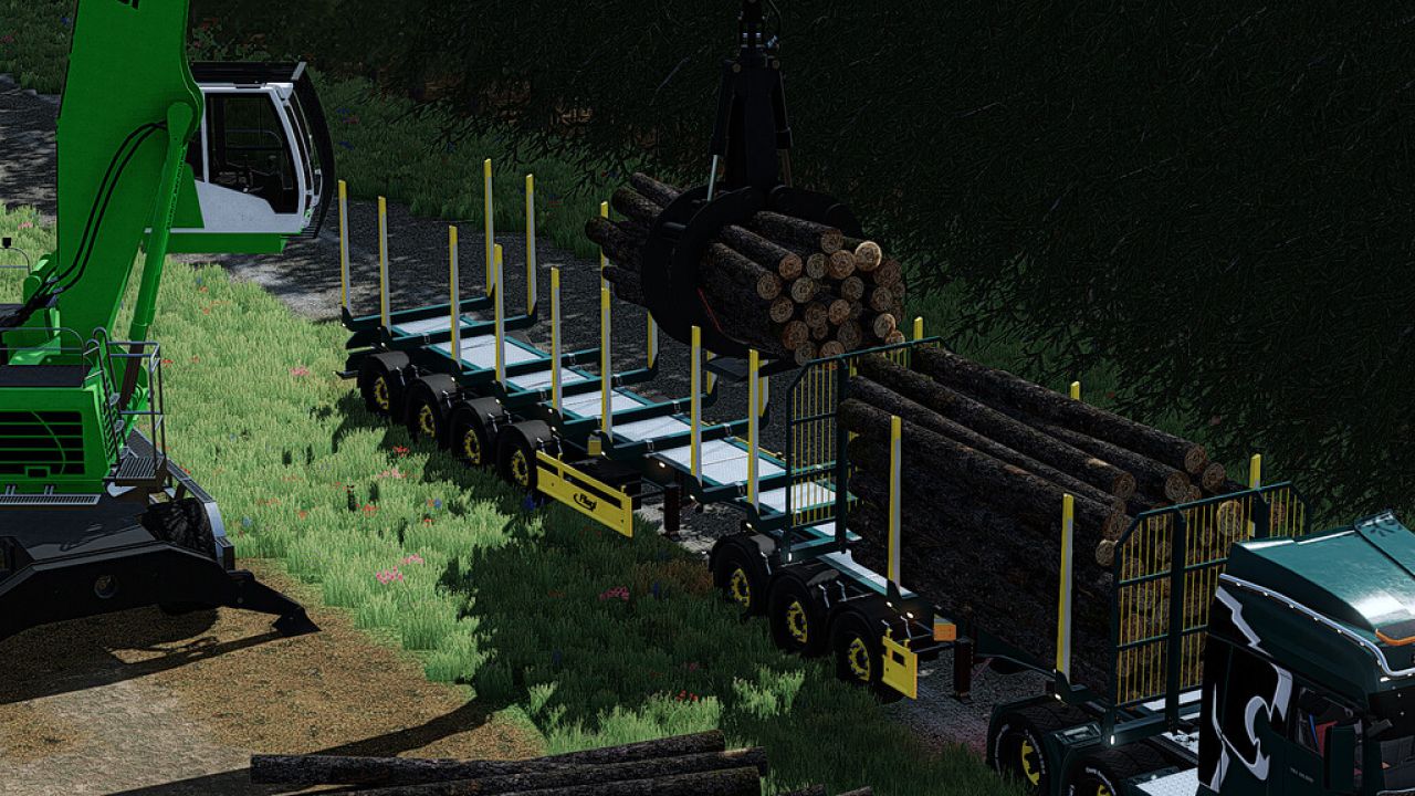 Fliegl Timber Runner Pack FS22 - KingMods