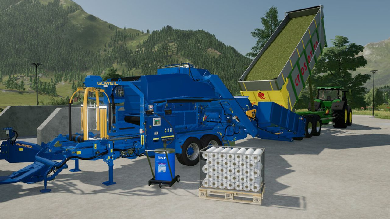 Foil Wrap Addon FS22 - KingMods