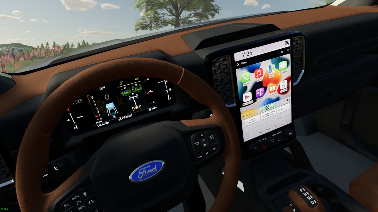 Ford Ranger Wild Trak 2023 - Perilhon Élagage FS22 - KingMods