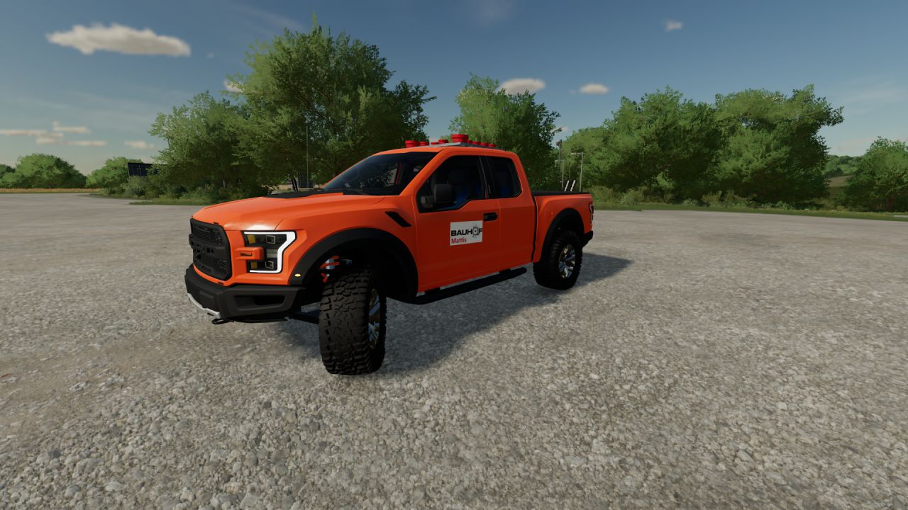 Ford Raptor F150 2017 FS22 - KingMods