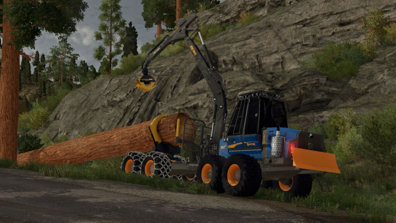 Forwarder Clambunk Pack FS22 - KingMods