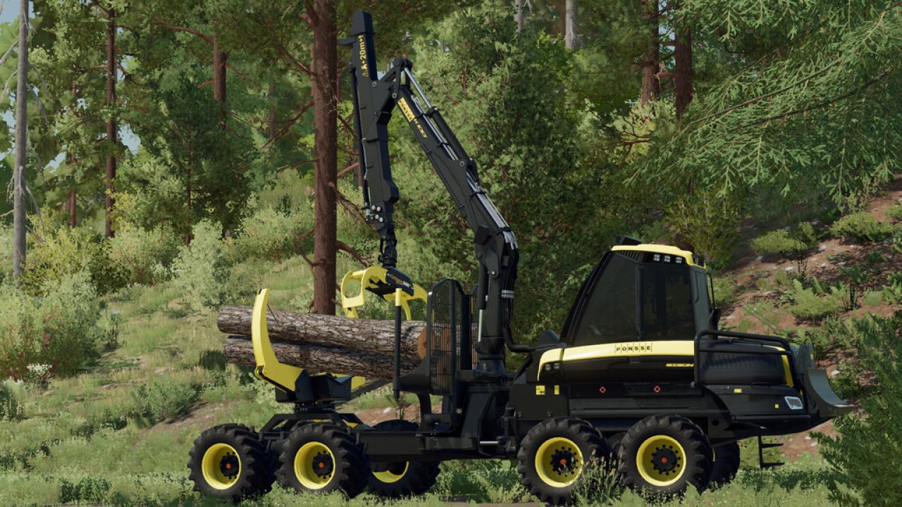 Forwarder Clambunk Pack FS22 - KingMods