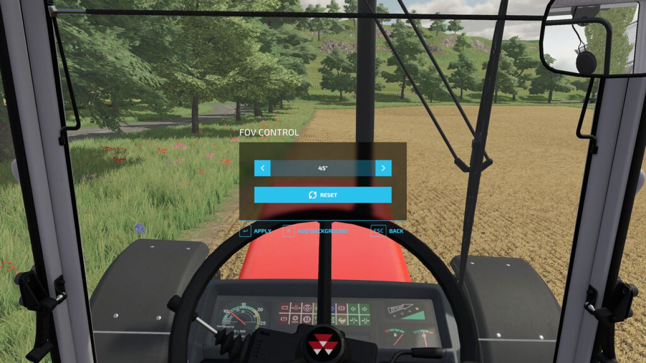 Controle FOV FS22 - KingMods