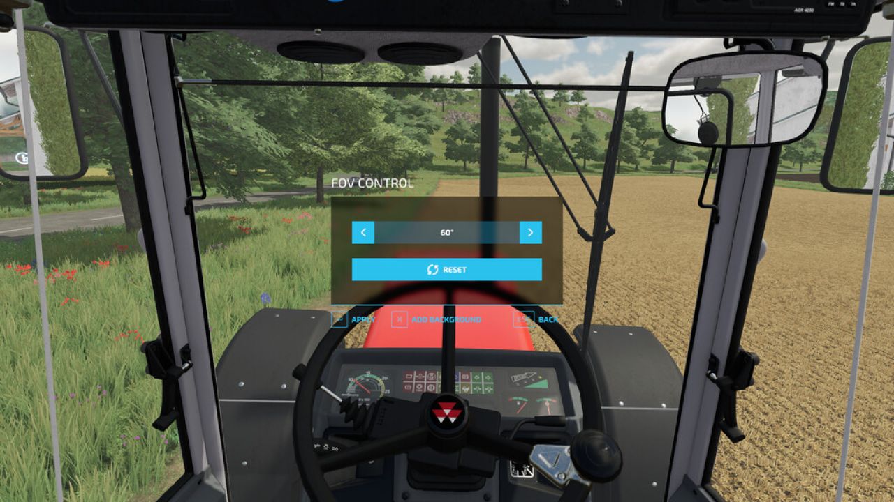 Controle FOV FS22 - KingMods