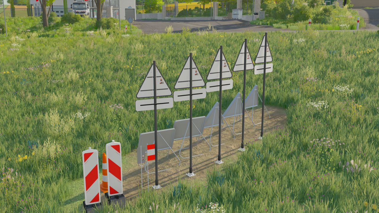 French Temporary Panels FS22 - KingMods