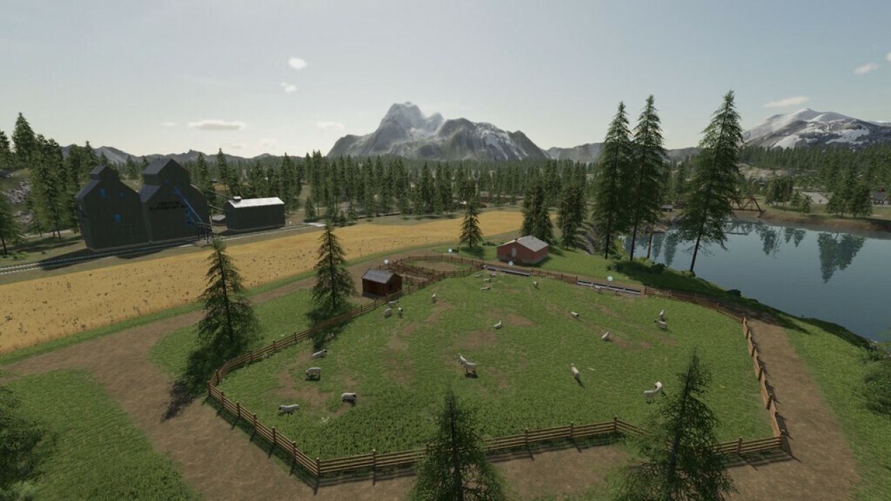 Goldcrest Valley 22 FS22 - KingMods
