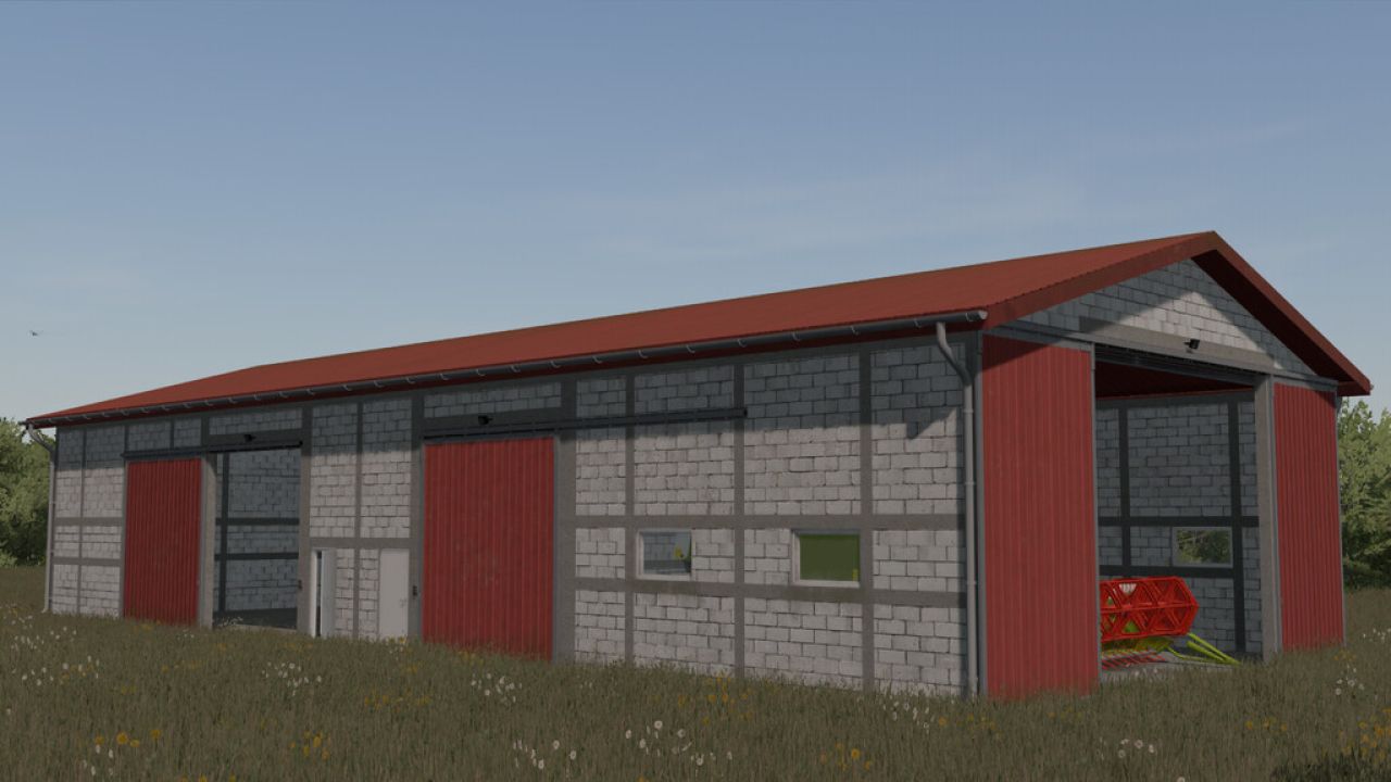 Grain Hall FS22 - KingMods