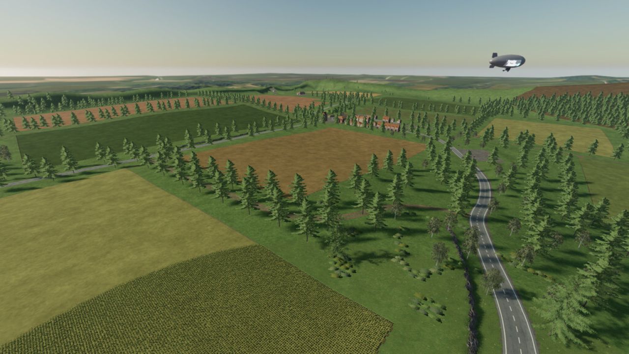Gumpen Mega Field And Forest Map FS22 - KingMods