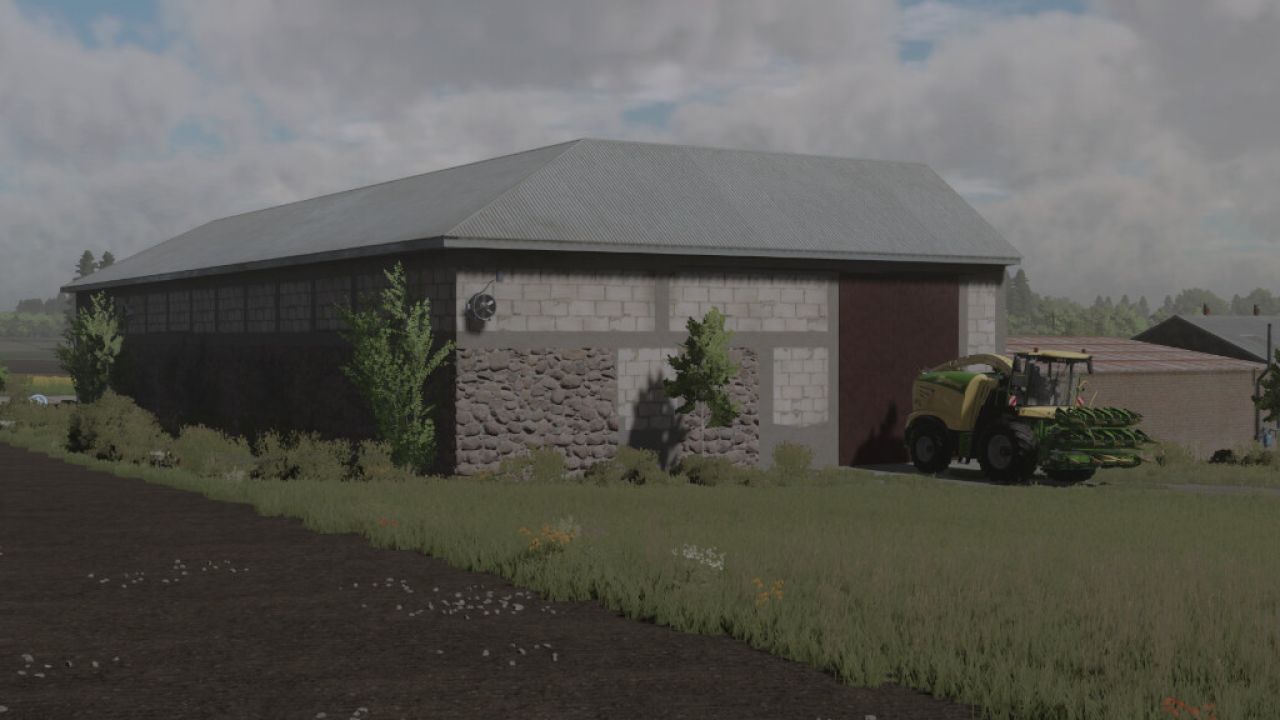 Hall Barn Garage FS22 - KingMods