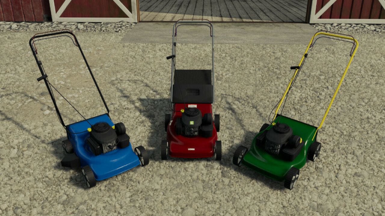 Hand Lawn Mower FS22 - KingMods