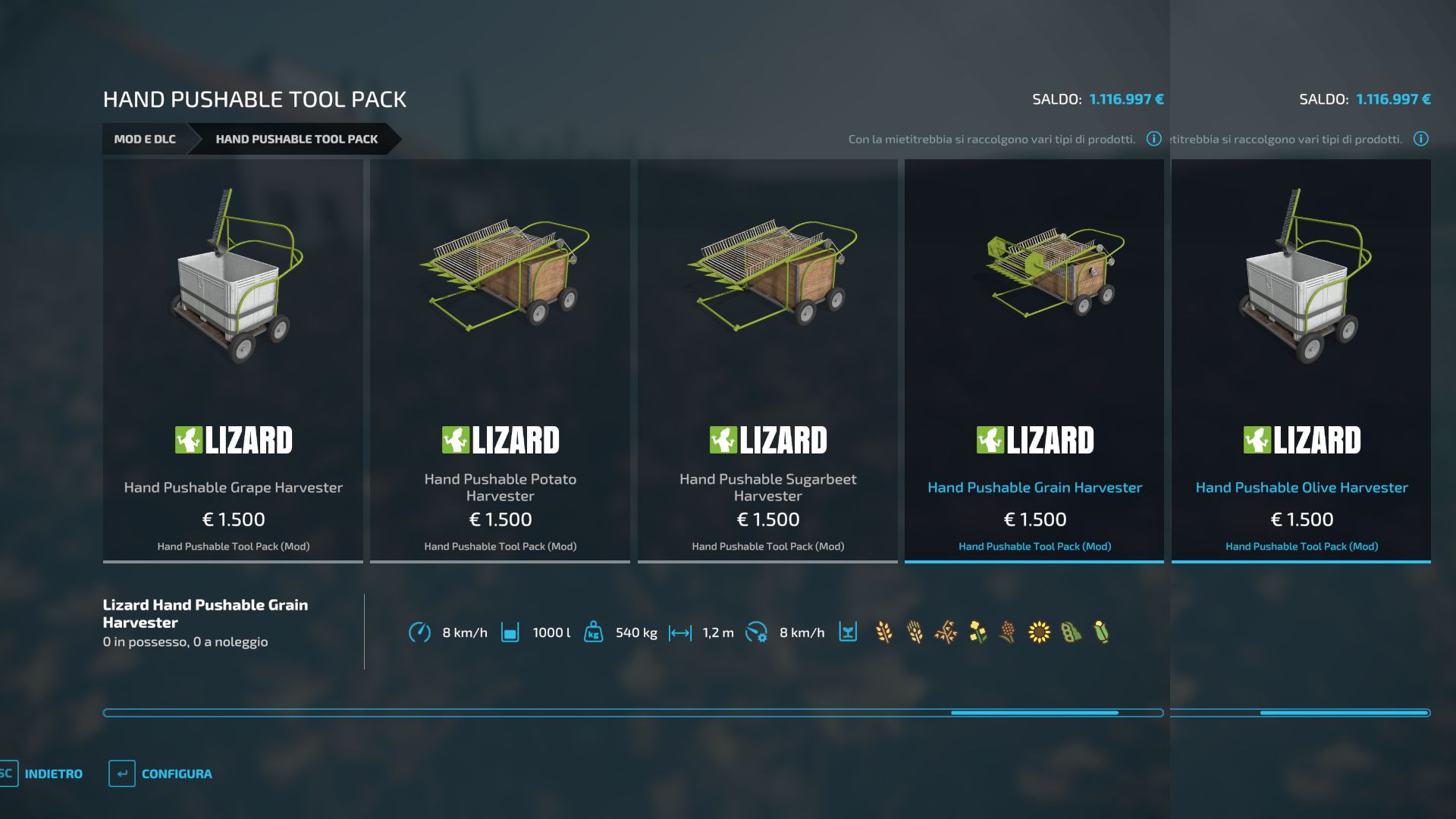 Hand Pushable Machines Pack FS22 - KingMods