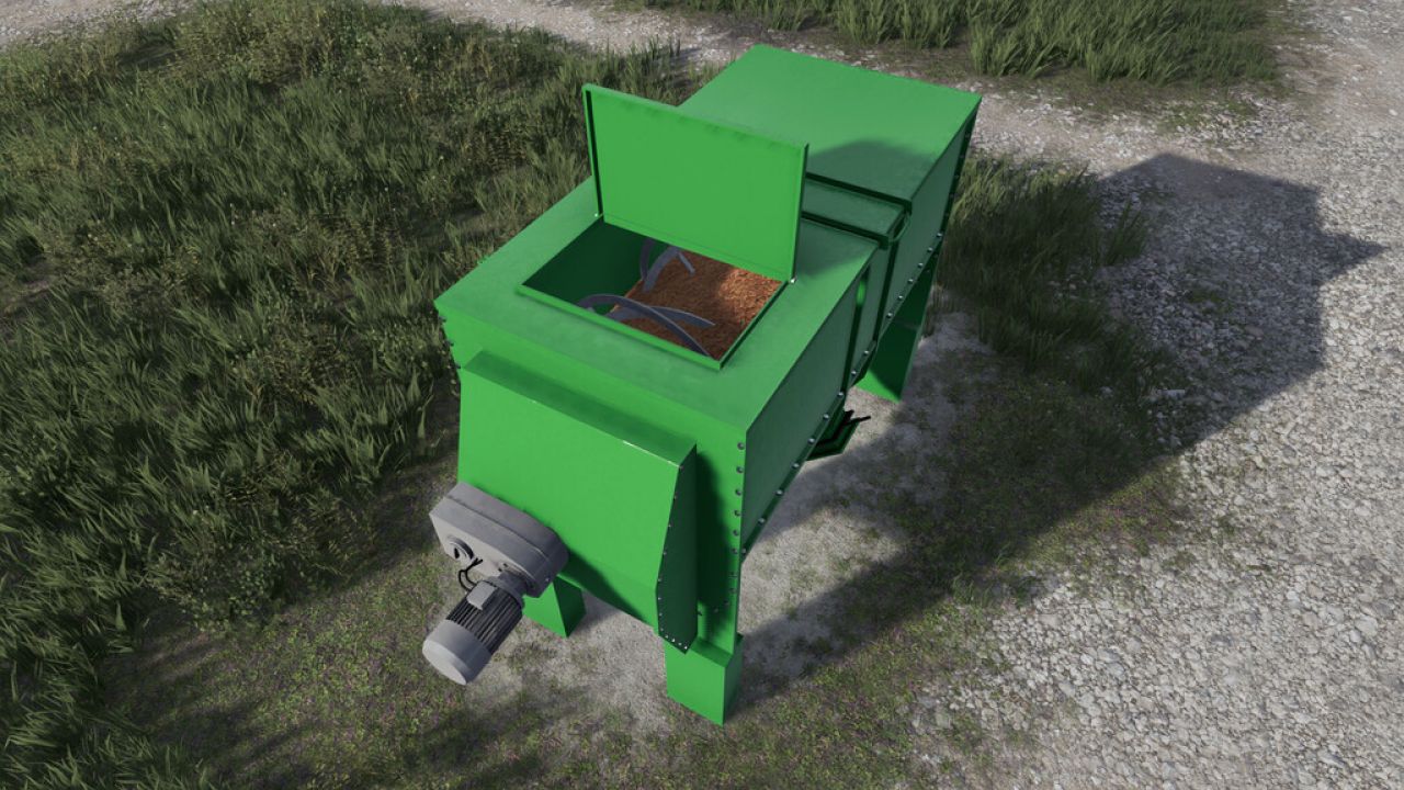 Horizontal Fodder Mixer FS22 - KingMods