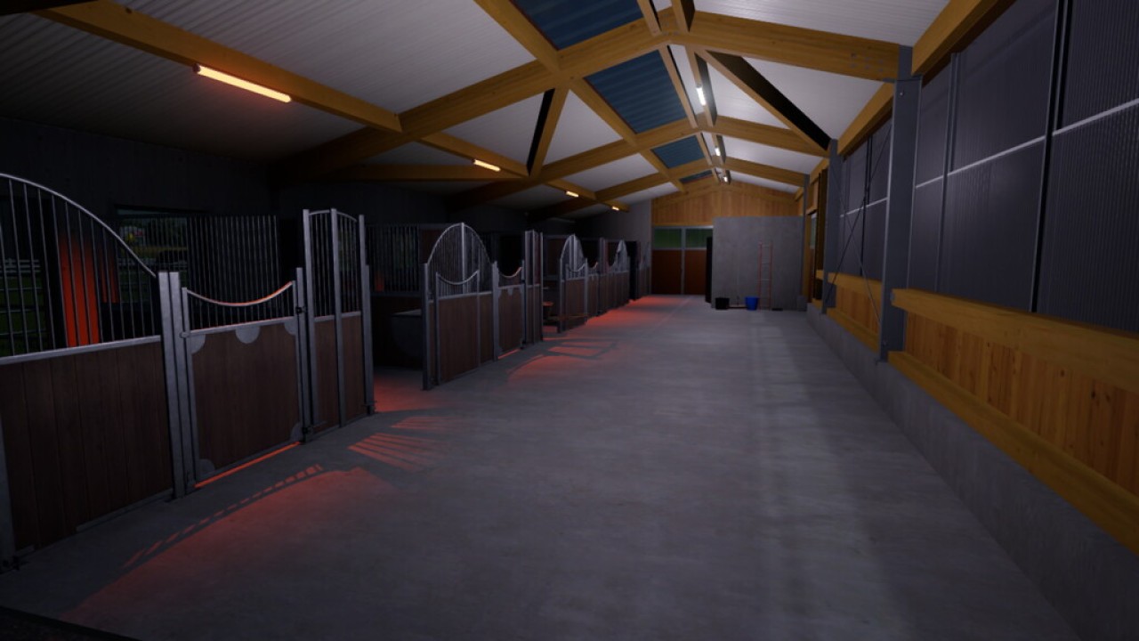 Pferdestall Mit Paddocks LS22 - KingMods