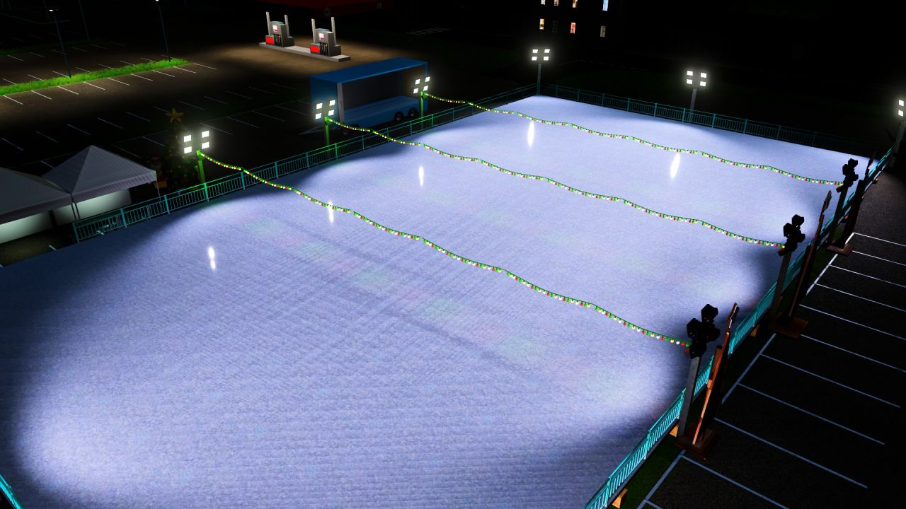 Ice skating rink FS22 - KingMods