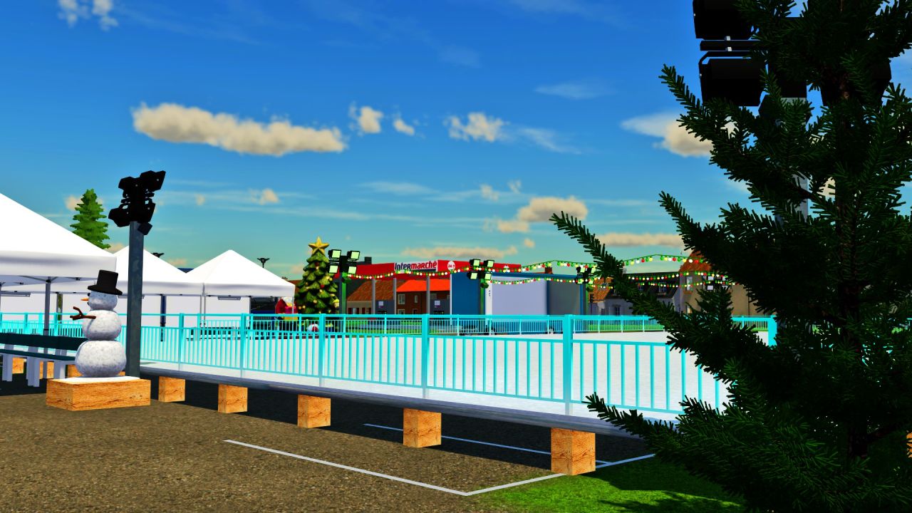 Ice skating rink FS22 - KingMods