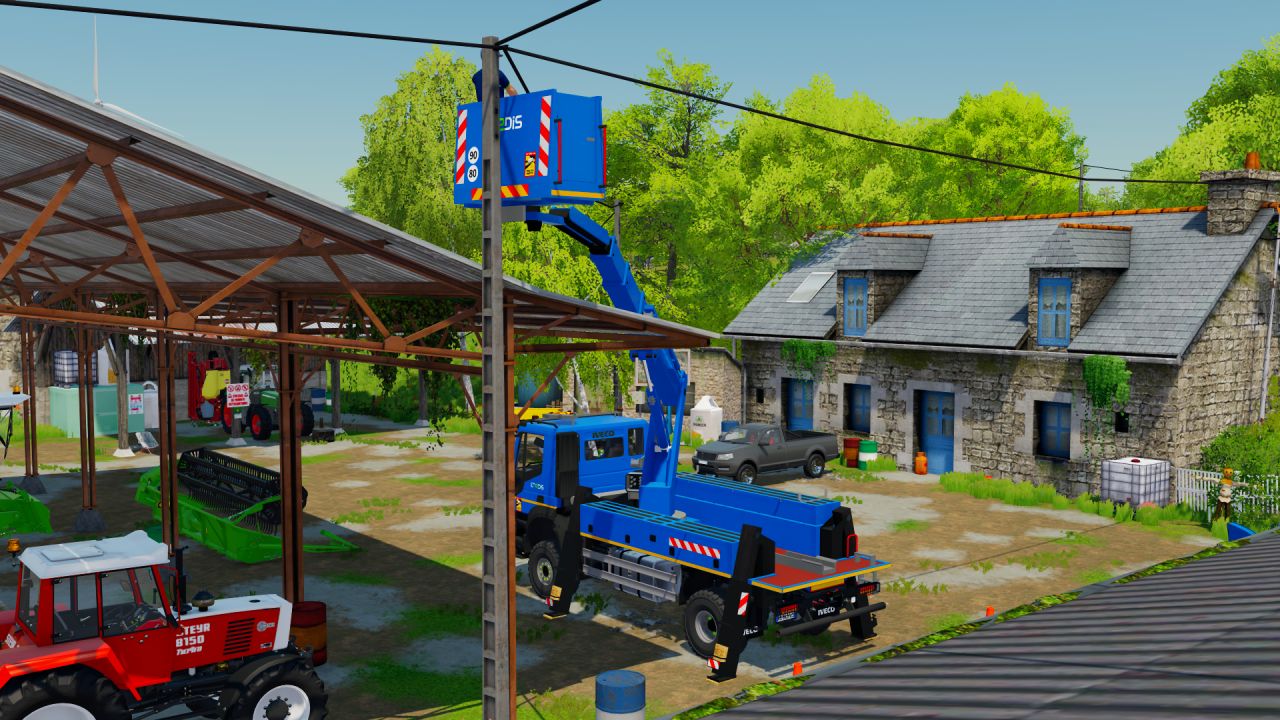 Iveco X-Way PEMP 19m (Enedis) FS22 - KingMods