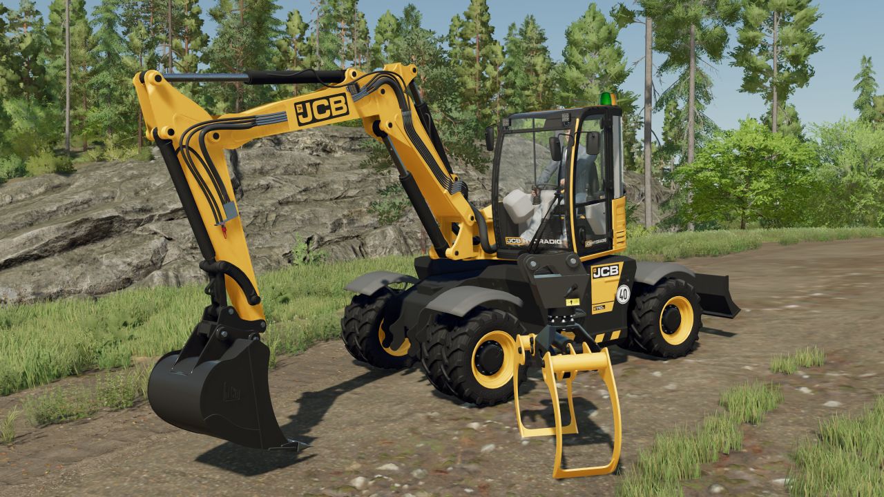 JCB Hydradig 110W FS22 - KingMods