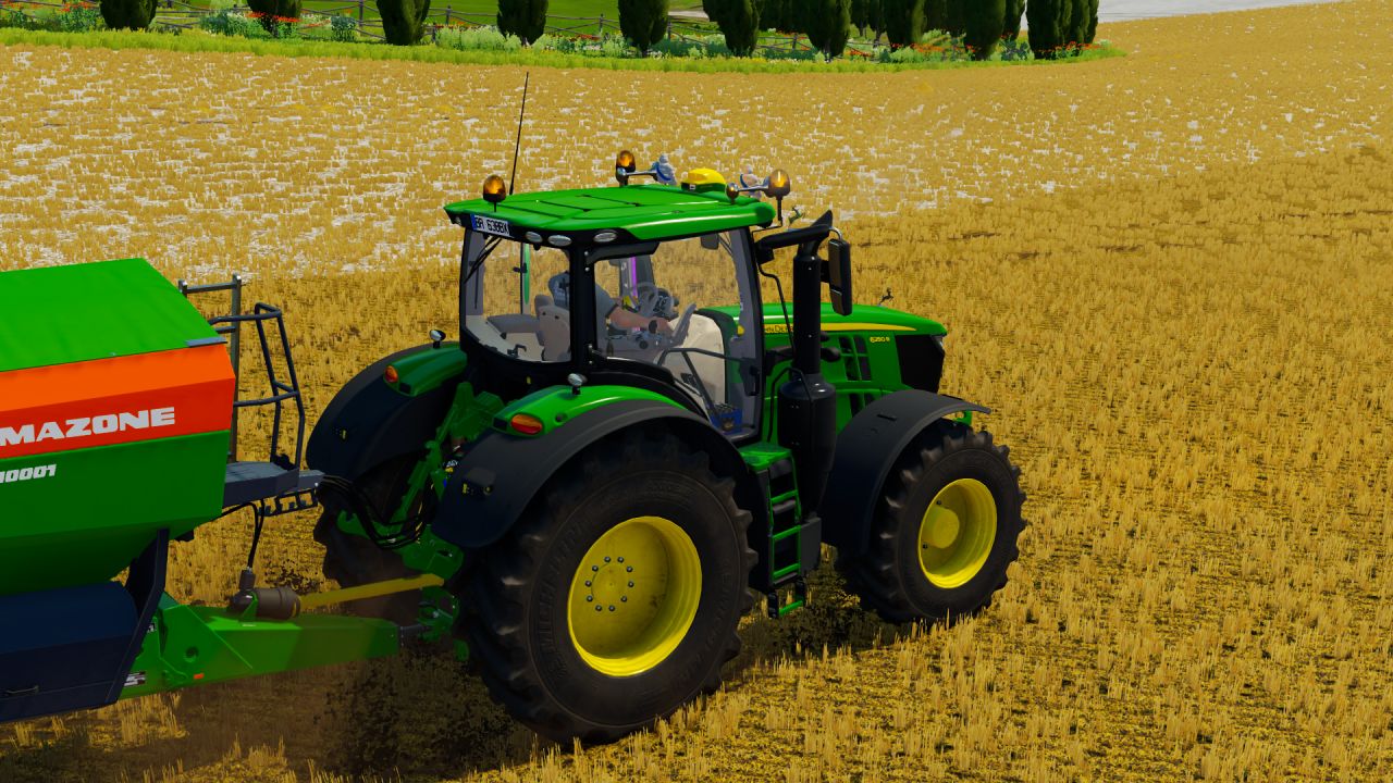 John Deere 6R Edit FS22 - KingMods