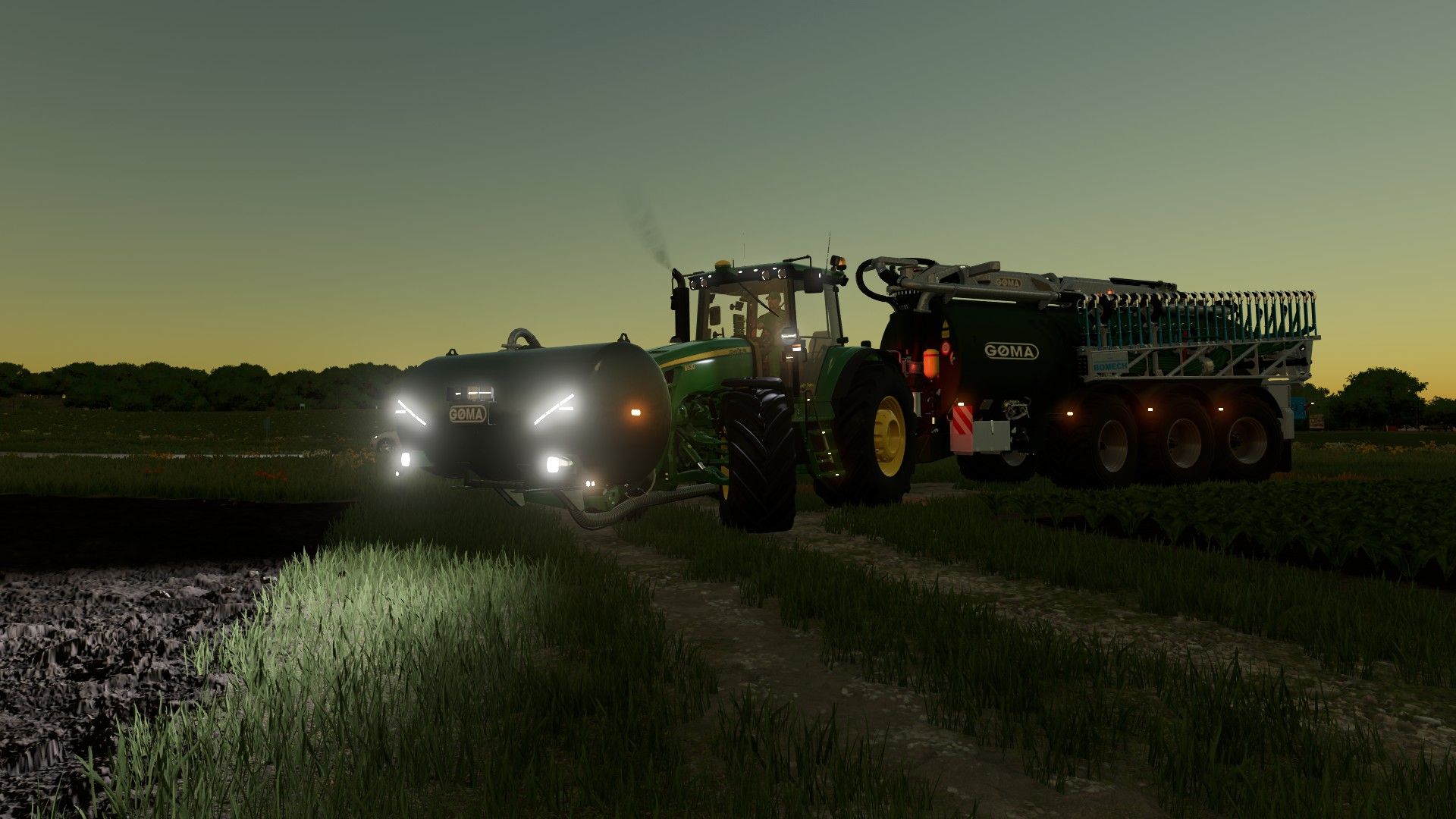 Suono John Deere 8030-8530 9L FS22 - KingMods