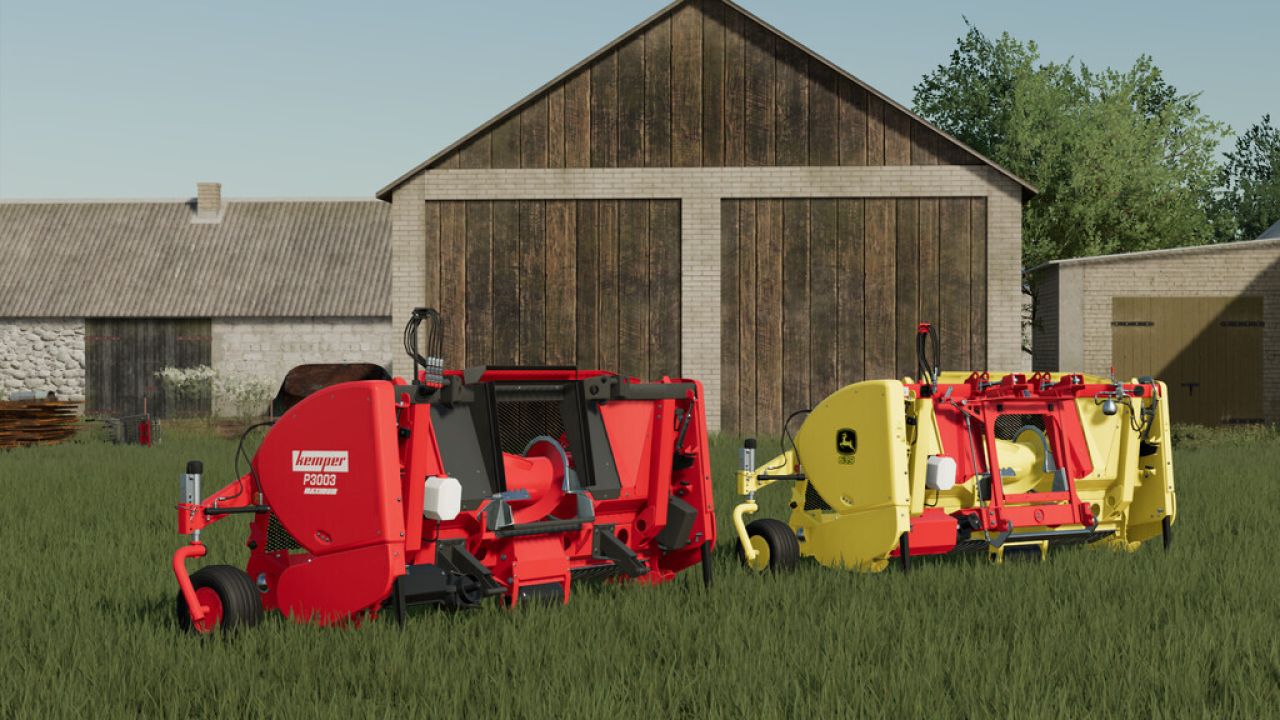 John Deere And New Holland Silage Pack FS22 - KingMods