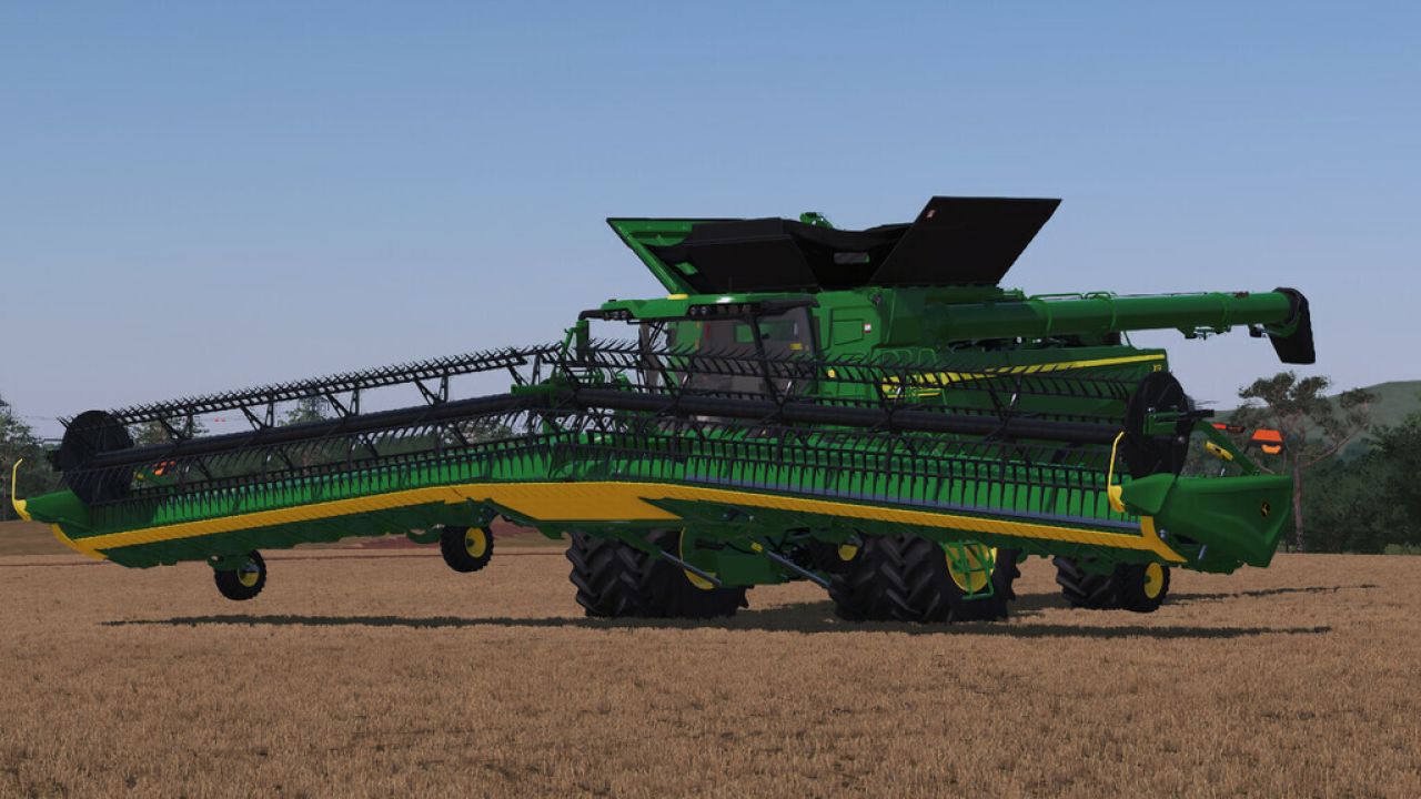 John Deere HD50F Articulated FS22 - KingMods