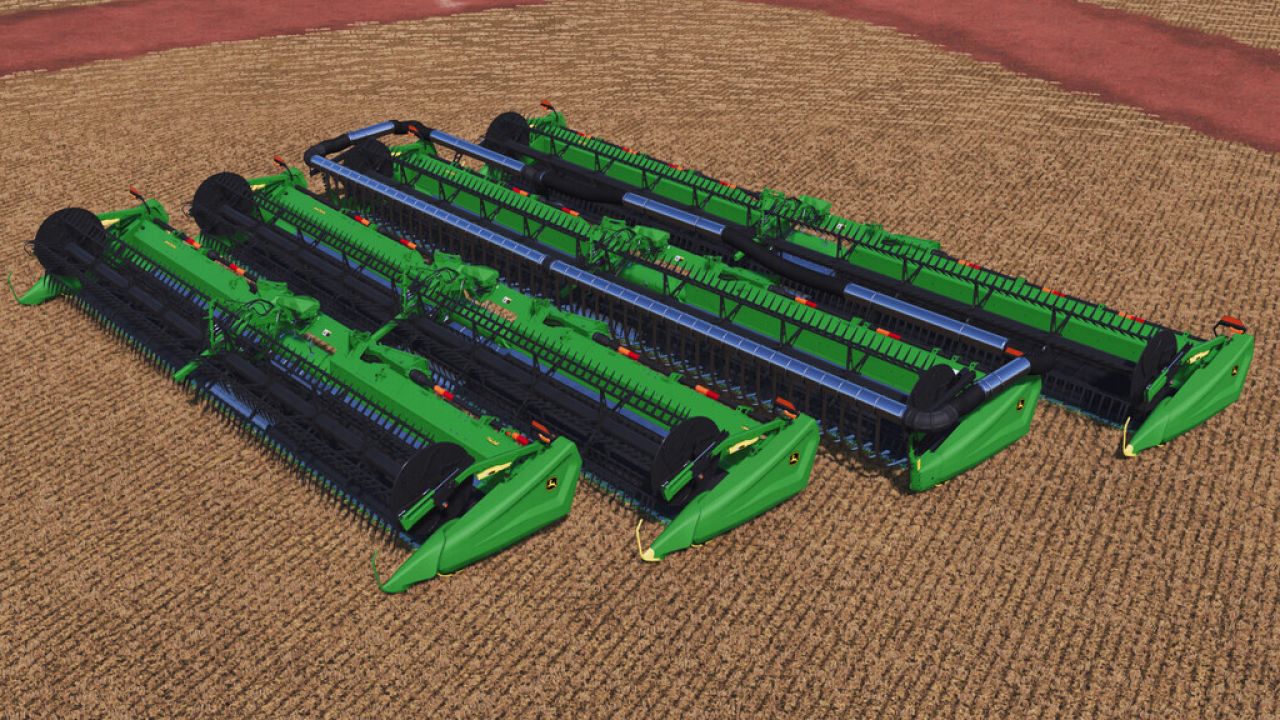 John Deere HD50F Articulated FS22 - KingMods