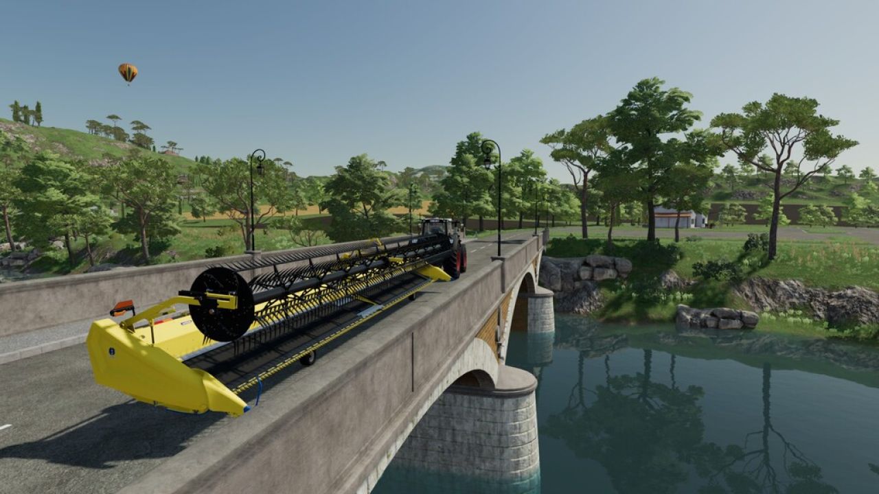 John Deere HD50F With Integrated Cutterbar Wagon FS22 - KingMods