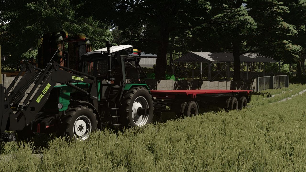 Bale Trailer FS22 - KingMods