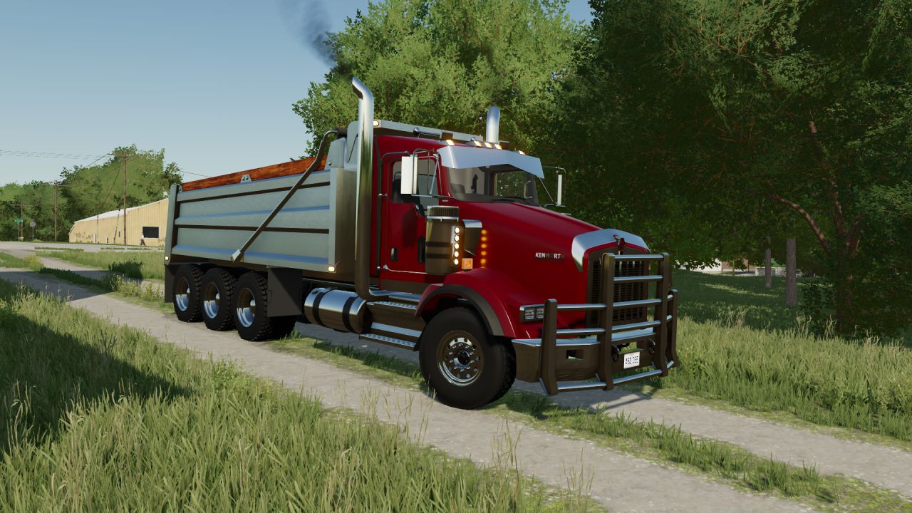 Kenworth T800 Dump Truck FS22 - KingMods