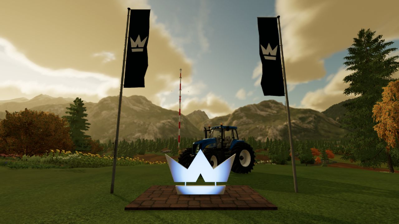 King UP 3D Logo FS22 - KingMods