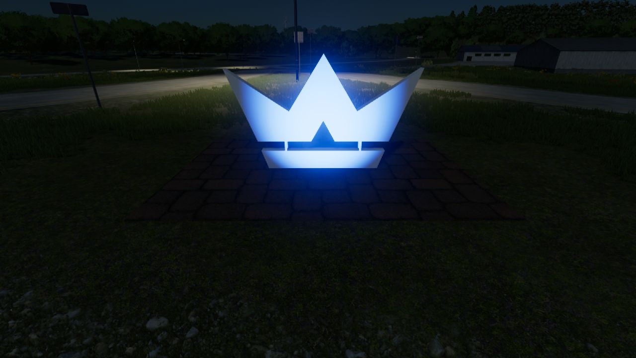 King UP 3D Logo FS22 - KingMods