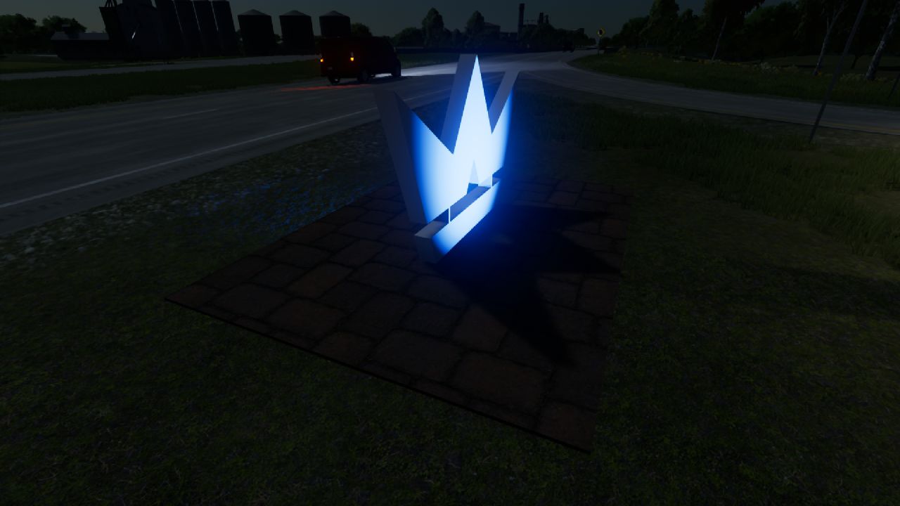 King UP 3D Logo FS22 - KingMods