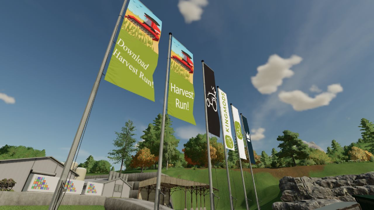 Drapeaux KingMods FS22 - KingMods