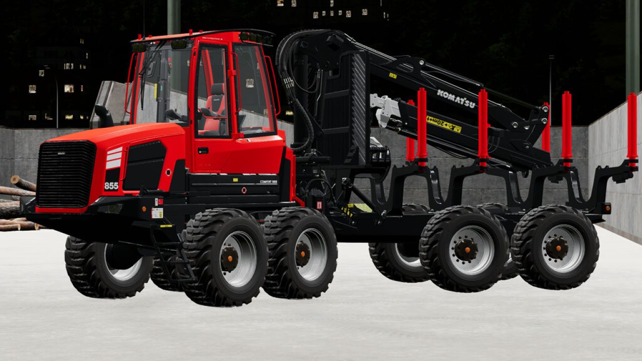 Komatsu Forwarder Pack FS22 - KingMods