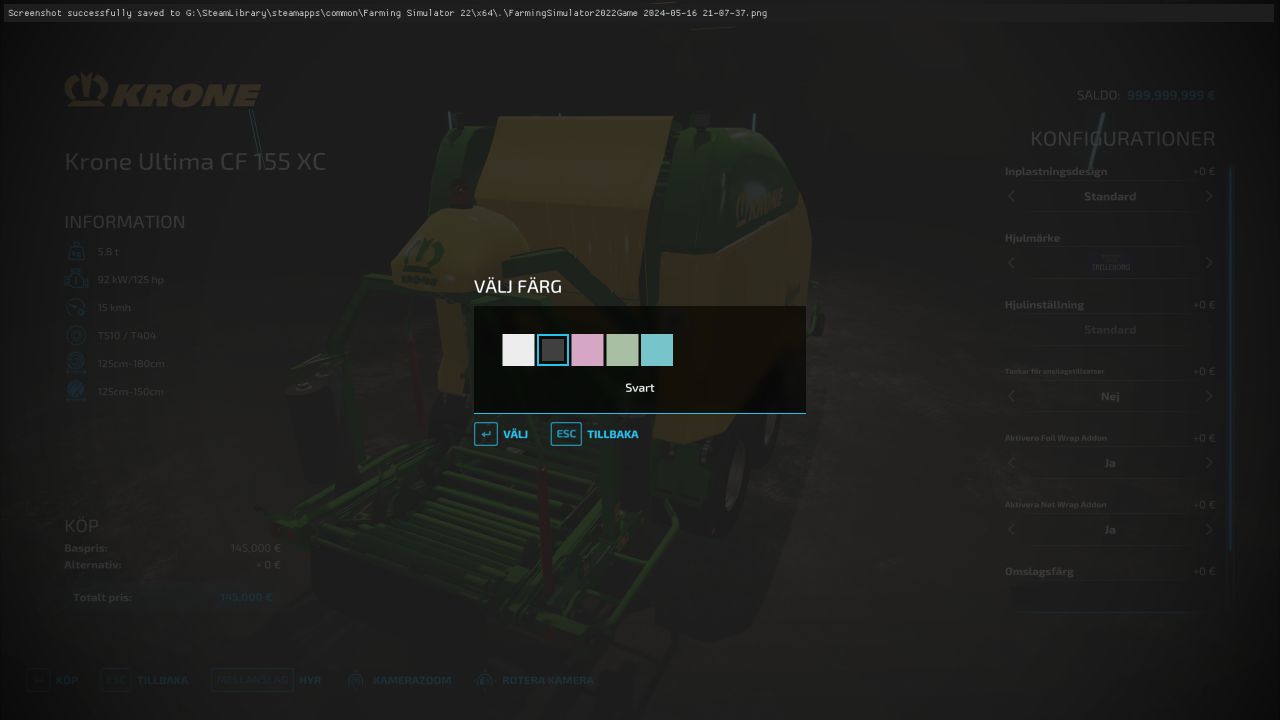 Krone Ultima CF 155 XC FS22 - KingMods