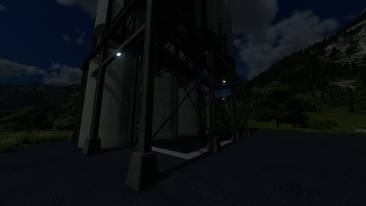 Large Multifruit Grain Silo FS22 - KingMods