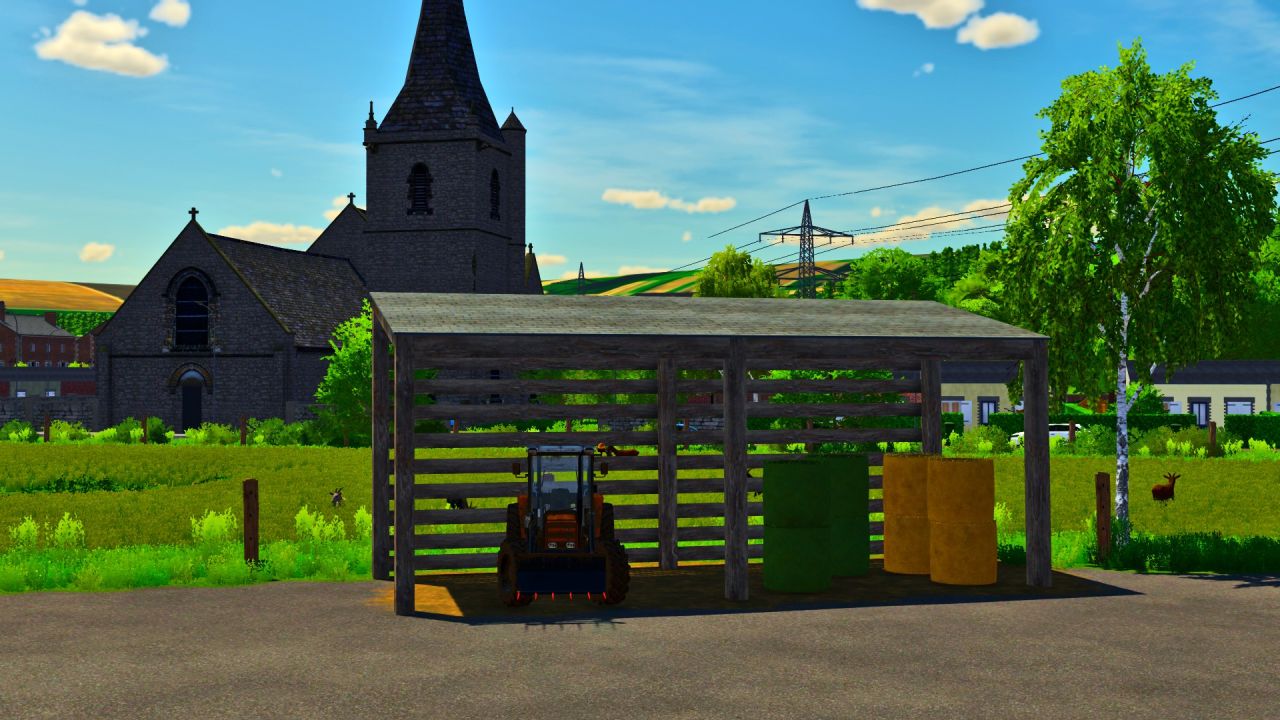 Lean-to Pack FS22 - KingMods