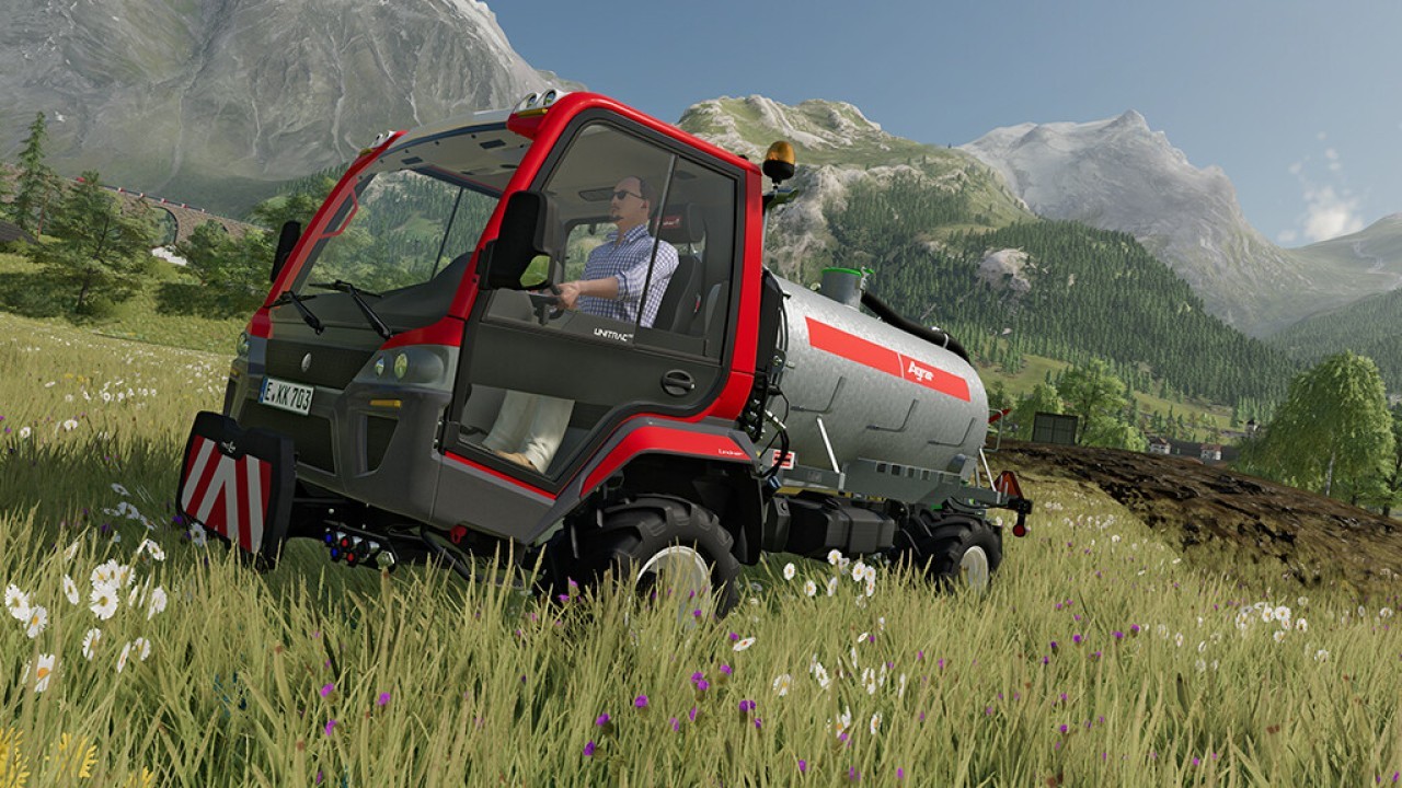 Lindner Unitrac 122 L Pack LS22 - KingMods