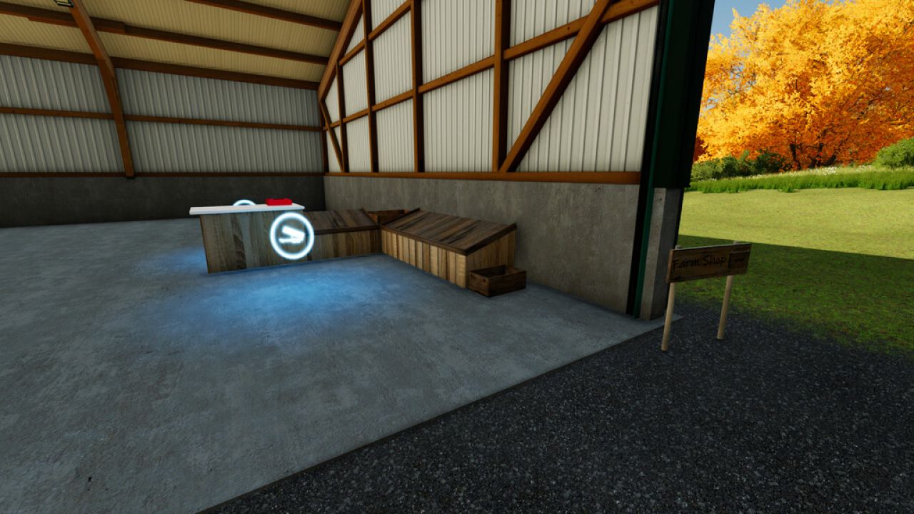Little Farm Shop FS22 - KingMods