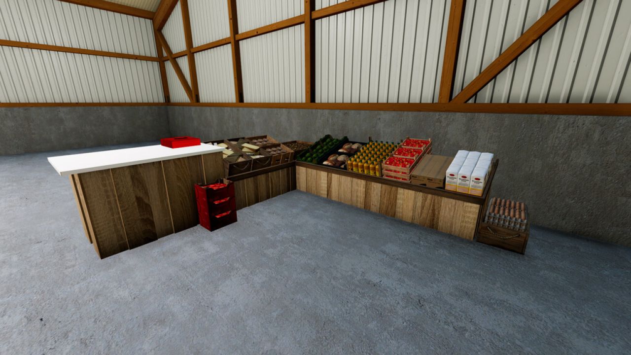 Little Farm Shop FS22 - KingMods
