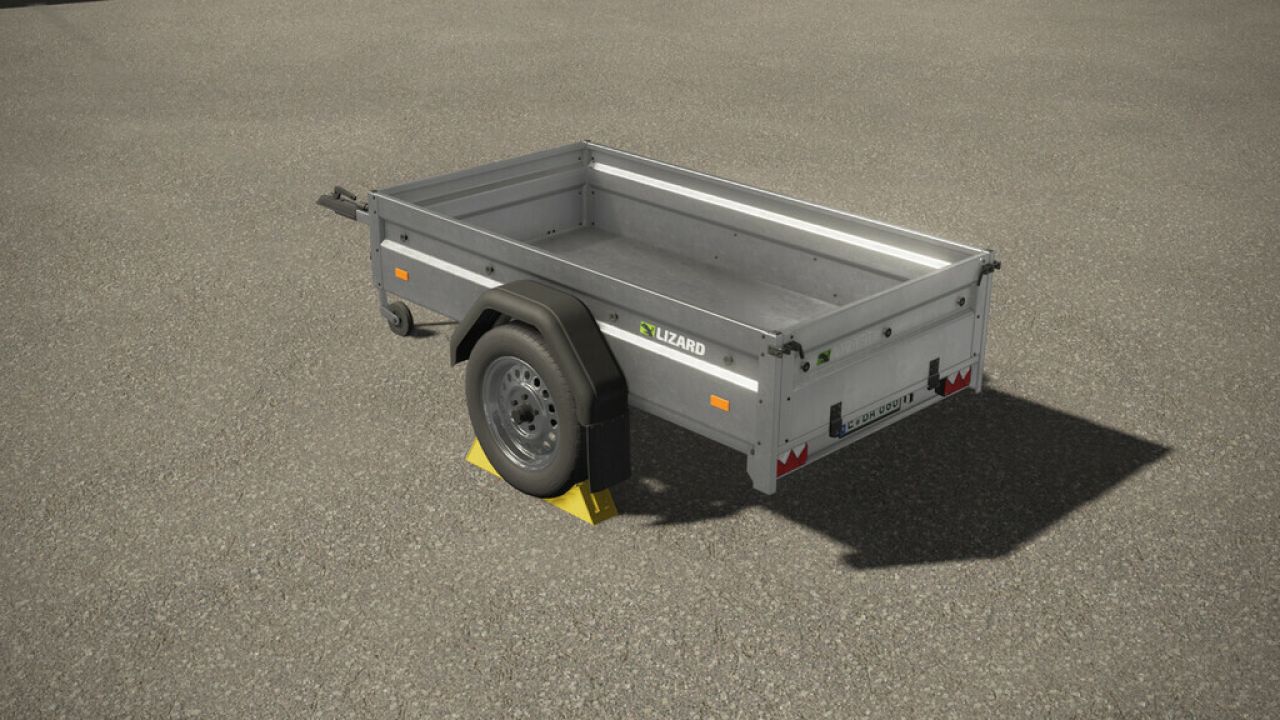 Lizard Car Trailer FS22 - KingMods