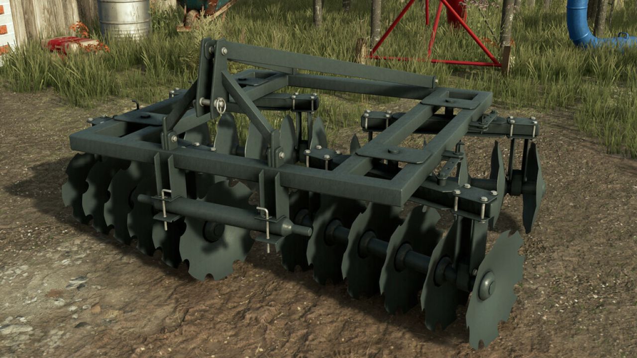 Lizard Disc Harrow 2.5 FS22 - KingMods