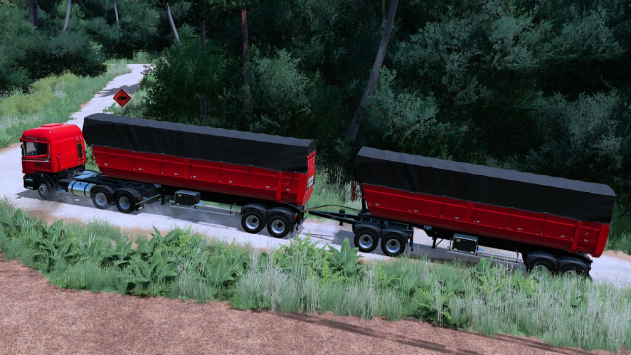 Lizard Dumper Roadtrain FS22 - KingMods