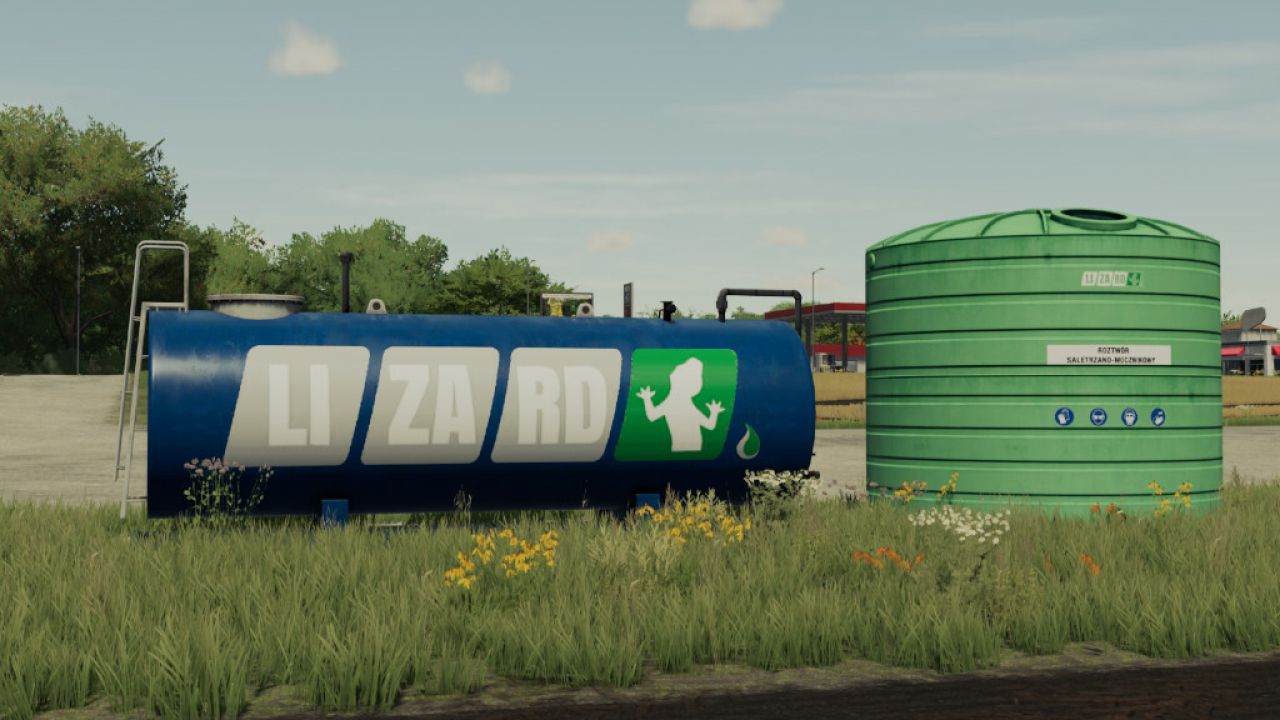 Lizard Fertilizer Tank Pack FS22 - KingMods