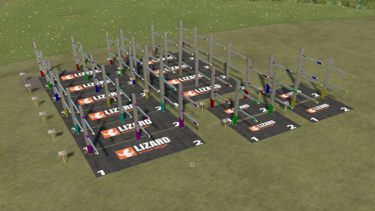 Lizard Hydra-Glide XL Header Storage System FS22 - KingMods