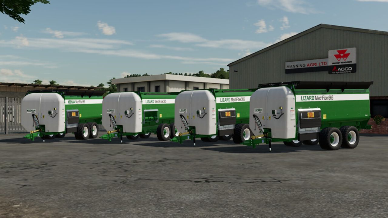 Lizard Mech Fiber 365 FS22 - KingMods