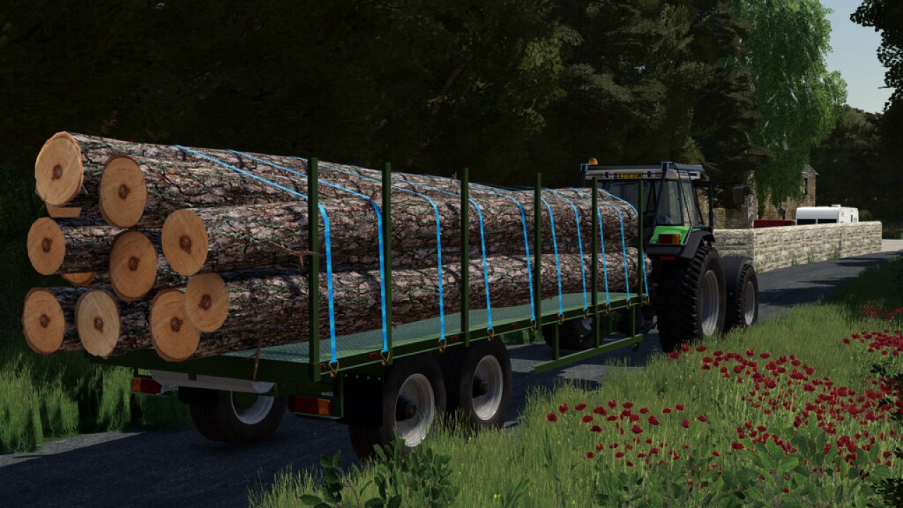 Lizard Modular Trailer FS22 - KingMods