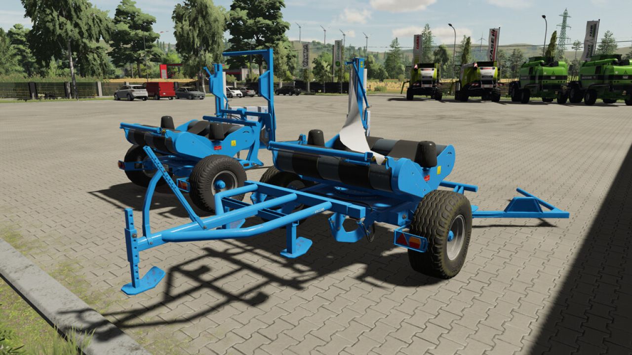 Lizard Scorpio Bale Wrapper FS22 - KingMods